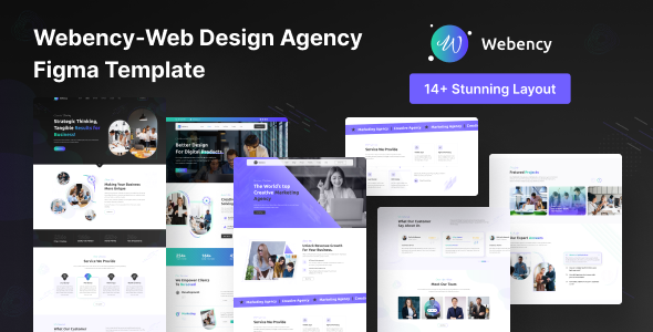 Webency - Web Design Agency Figma Template by Theme-Junction | ThemeForest